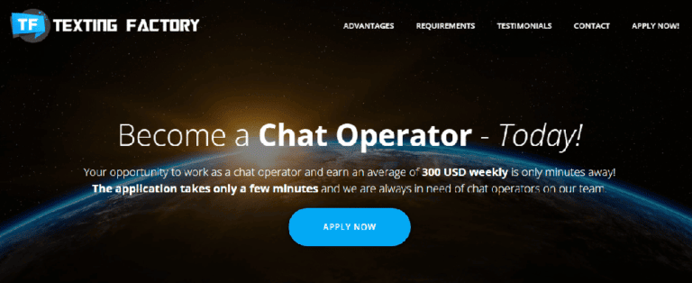 Texting Factory Review: $300 Weekly as a Chat Operator?